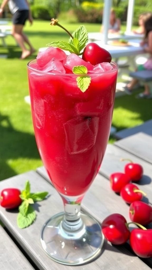 Cherry Pinot Noir Slushie - Slushie Rush