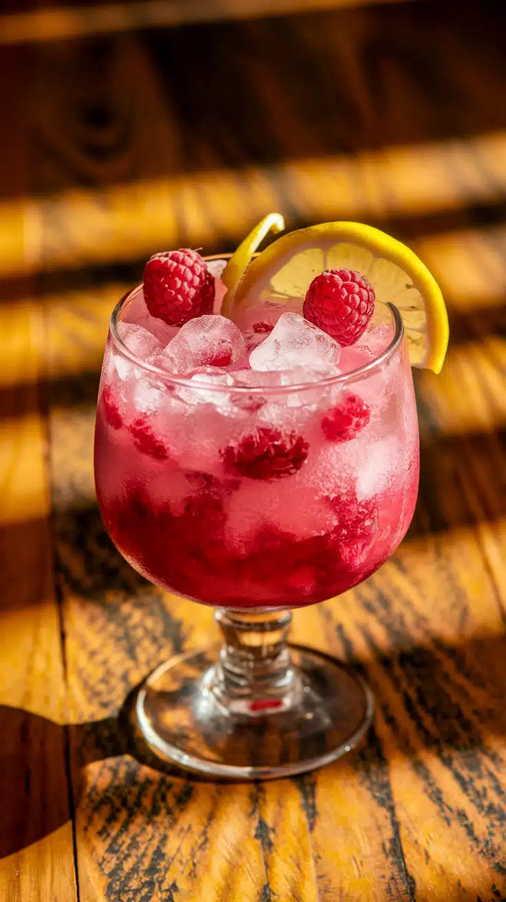 Raspberry Lemonade Ice Slushie - Slushie Rush