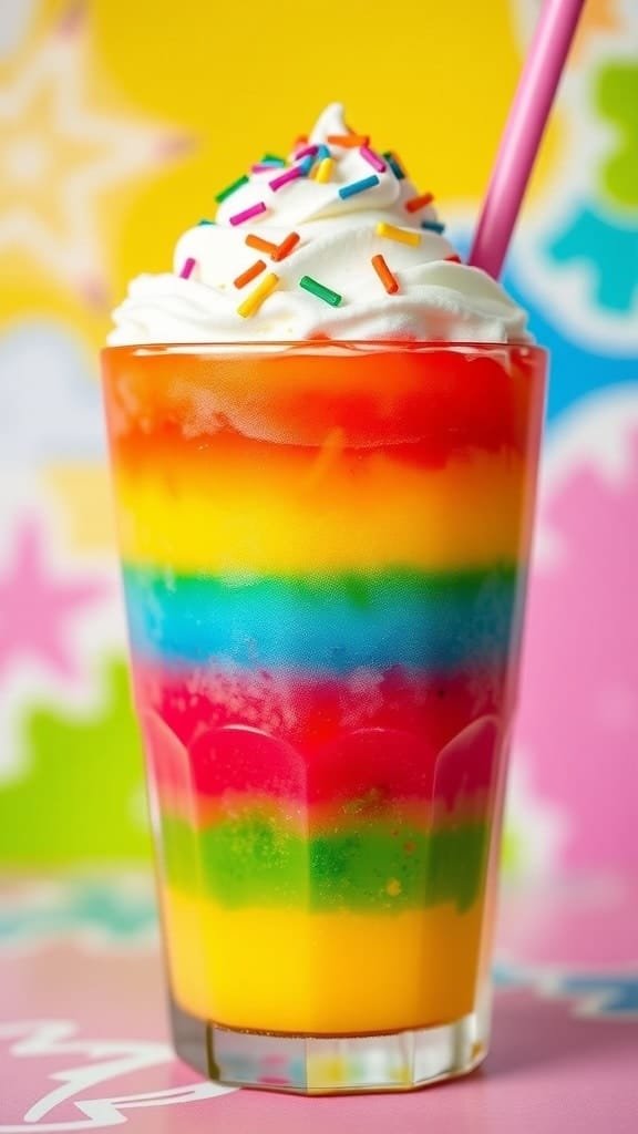 Unicorn Magic Rainbow Slushie - Slushie Rush